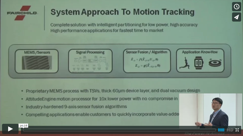 낮은 전력 소모와 퓨전 알고리즘으로 MEMS 시장 '정조준' - e4ds 뉴스
